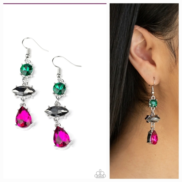 paparazzi | Jewelry | Starlet Twinkle Multi Earrings | Poshmark